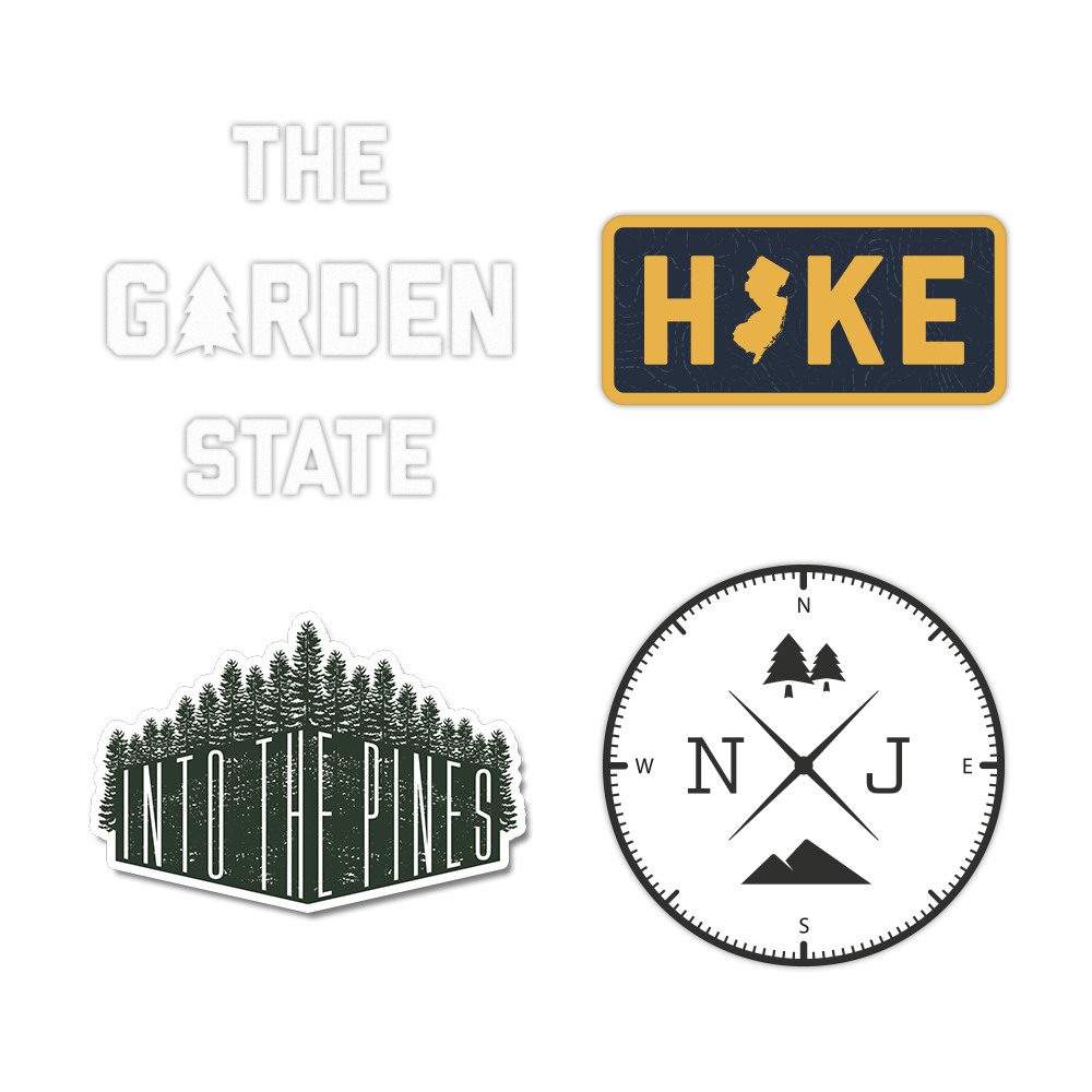 Garden State Sticker Pack – Scenic States